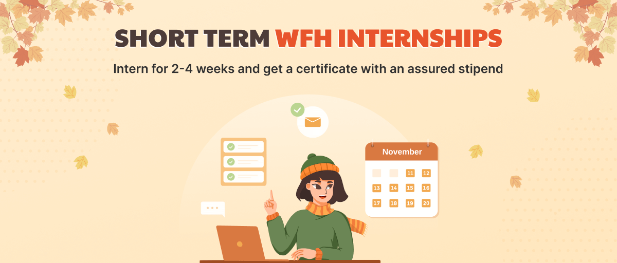 Short-term WFH Internships